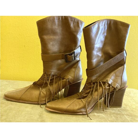 Pelle Moda | Shoes | Pelle Moda Brand New Butter Soft Tan Over The ...